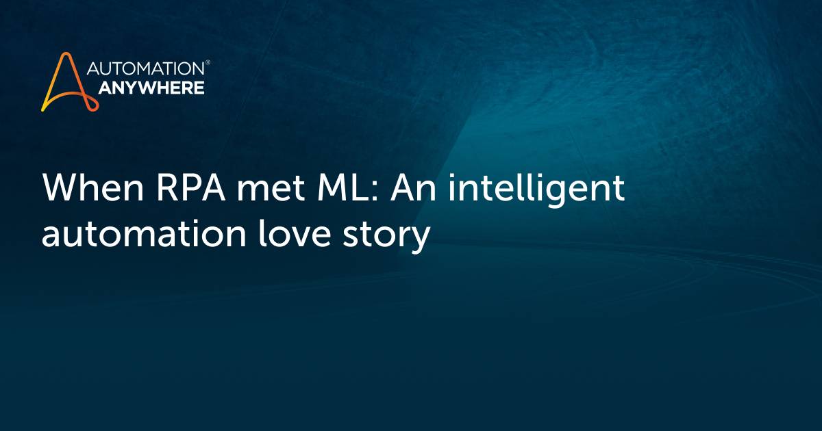 AI + Machine learning | Automation Anywhere