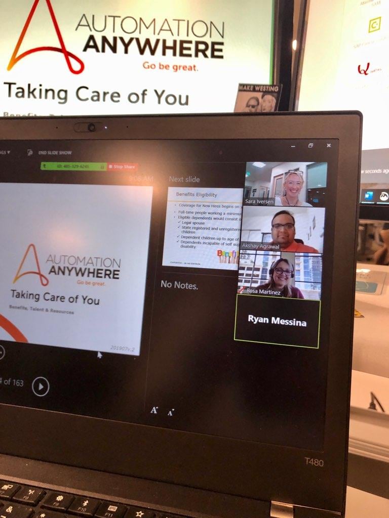 The New Employee Onboarding Experience | Automation Anywhere