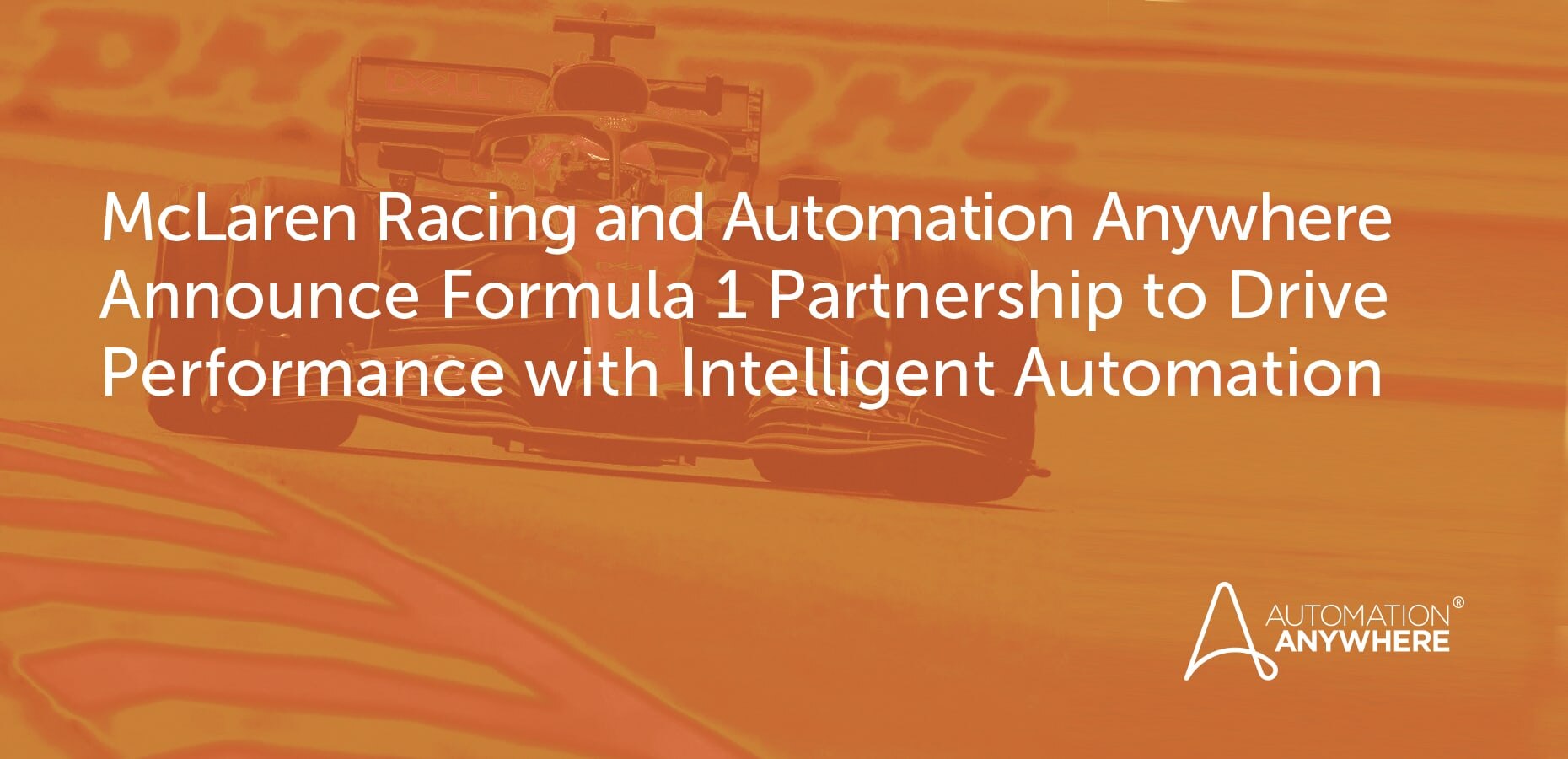 McLaren Racing & Automation Anywhere Announce Partnership | Automation ...