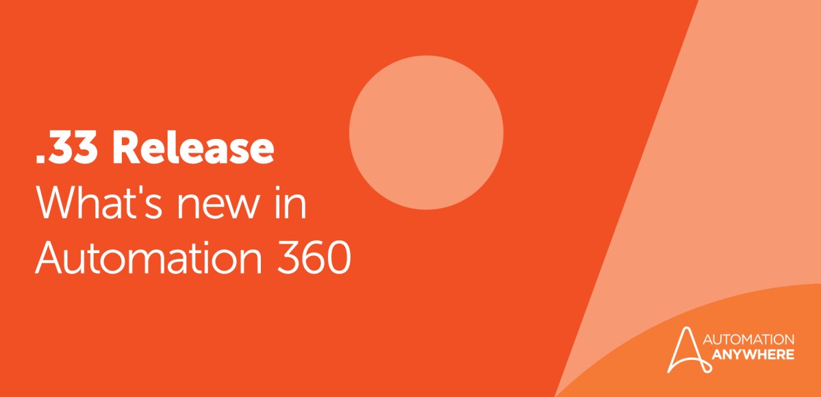 5 Standout AI-Powered Innovations in Automation 360 v.33